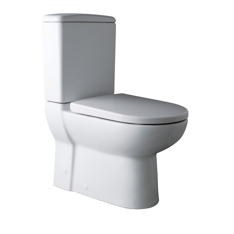 Hamble BTW WC Pan c/w Hyde SC Seat | Veldeau Bathroom Furniture